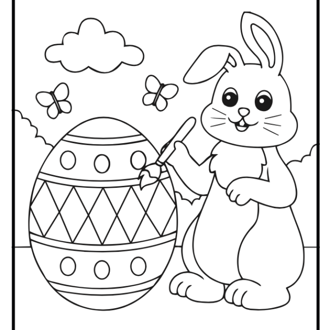 Kids Easter Coloring Book - Colorful Adventures for Springtime Fun ...