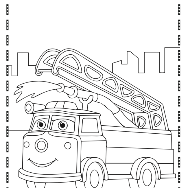 Kids Truck Coloring Book - Unleash Colorful Adventures - Coloring eBooks