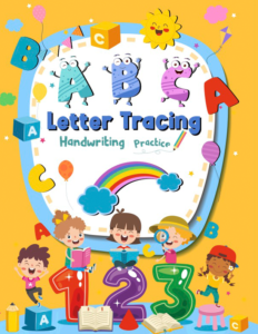 Kids ABC Tracing Coloring Book - Learn and Create with Letters ...