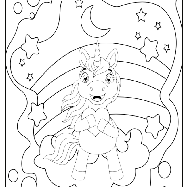 Magical Adventures: A Unicorn Coloring Book for Kids - Coloring eBooks